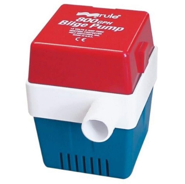 Bomba Achique Rule 800 GPH Cuadrada – Aeromarine – Tienda Oficial